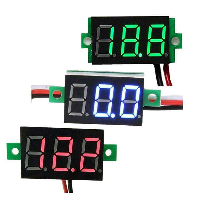 Mini 0.36 Inch DC4.5V-30V Digital Red Green Blue LED Display Panel ...