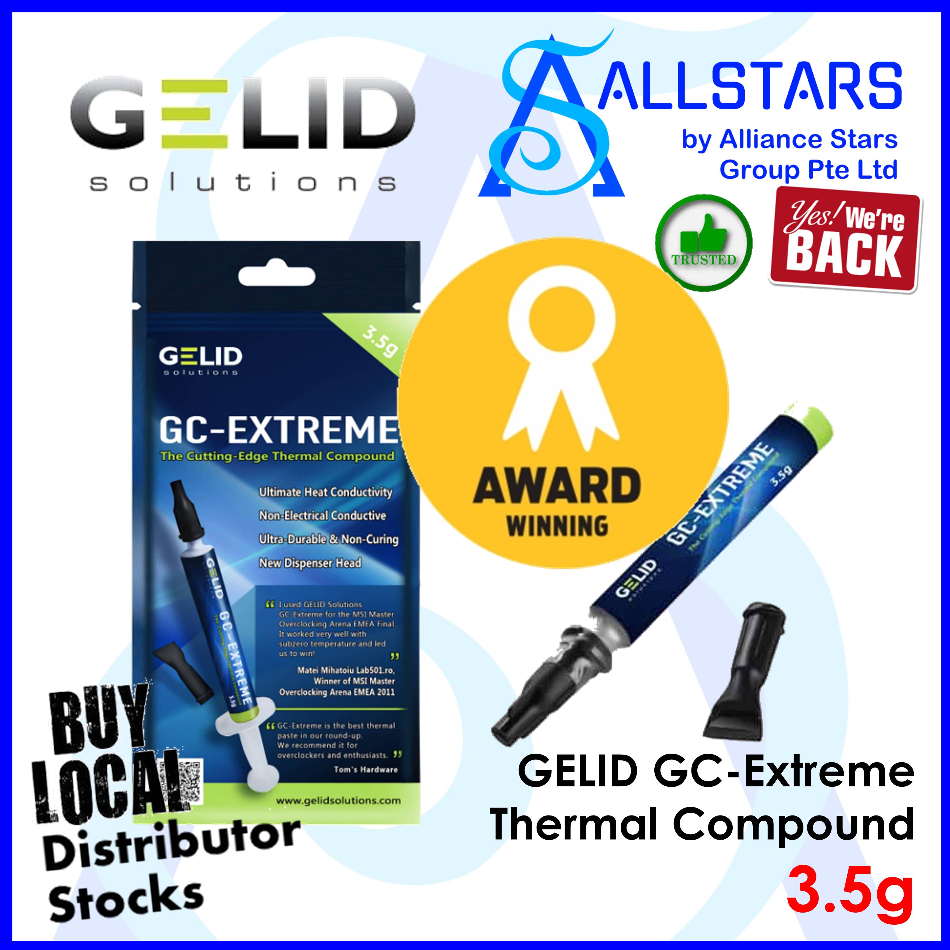 (ALLSTARS : We Are Back / DIY Promo) GELID GC-Extreme Thermal Compound ...