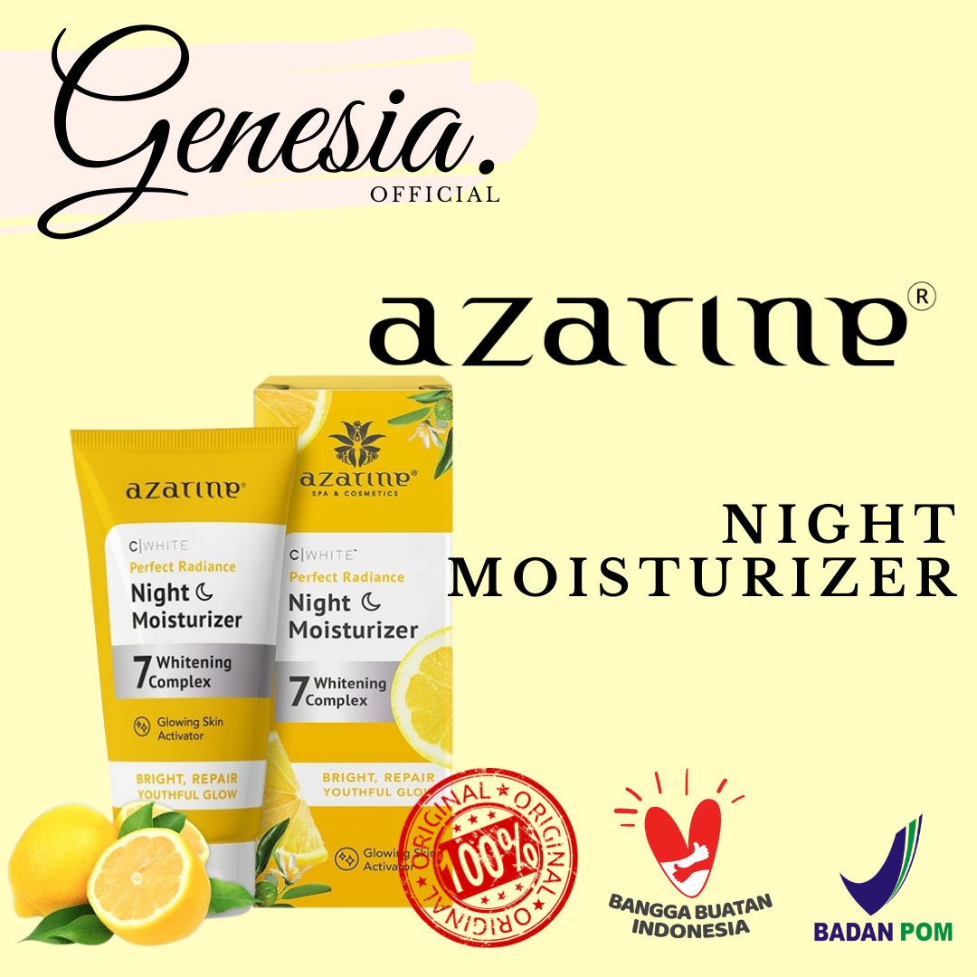 Azarine C White Perfect Radiance Night Moisturizer 25g | Lazada Indonesia