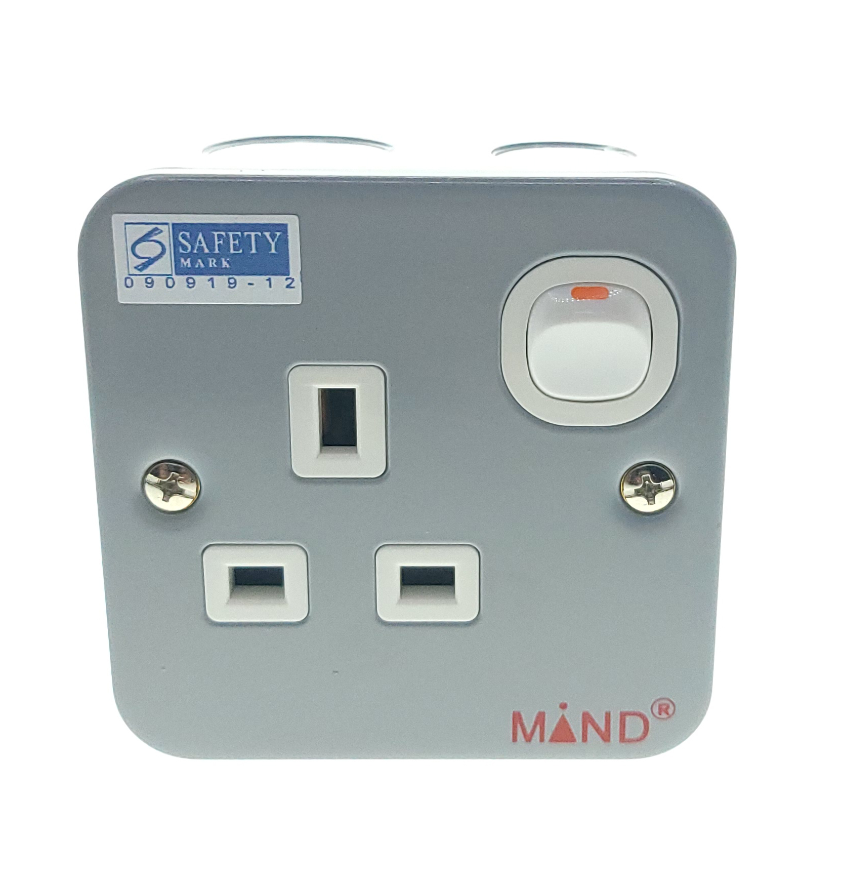 [SG SHOP SELLER] MIND 13A Single/Double Metal Clad Switch Socket Outlet ...