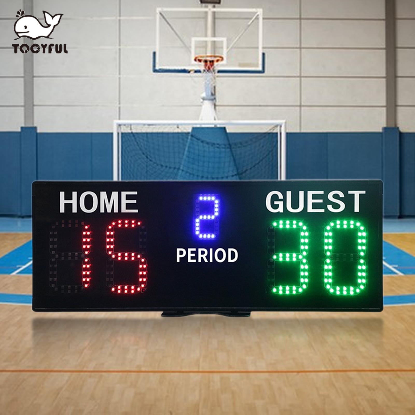 TOOYFUL Digital Scoreboard Electronic Basketball Scoreboard ...