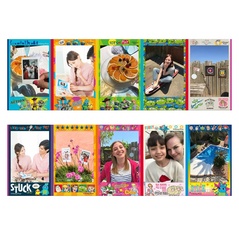 【Unique features】Limited Fujifilm Instax Mini 9 Mini 8 Film Toy Story 4 For Instax Mini 9 8 70 ...