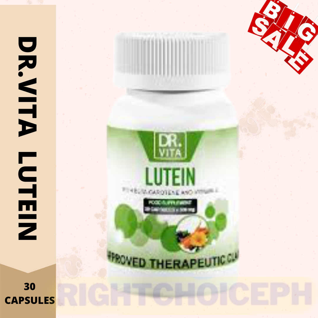 Dr. Vita Lutein capsule, Eye protection, Prevent blindness, Vision care ...
