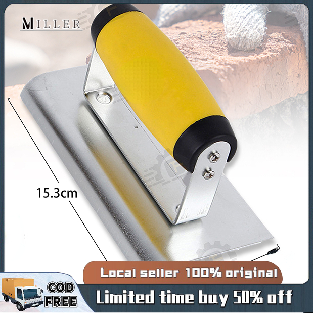 【FREE Shipping+COD】 Stainless Steel Round Corners Plastering Trowel ...