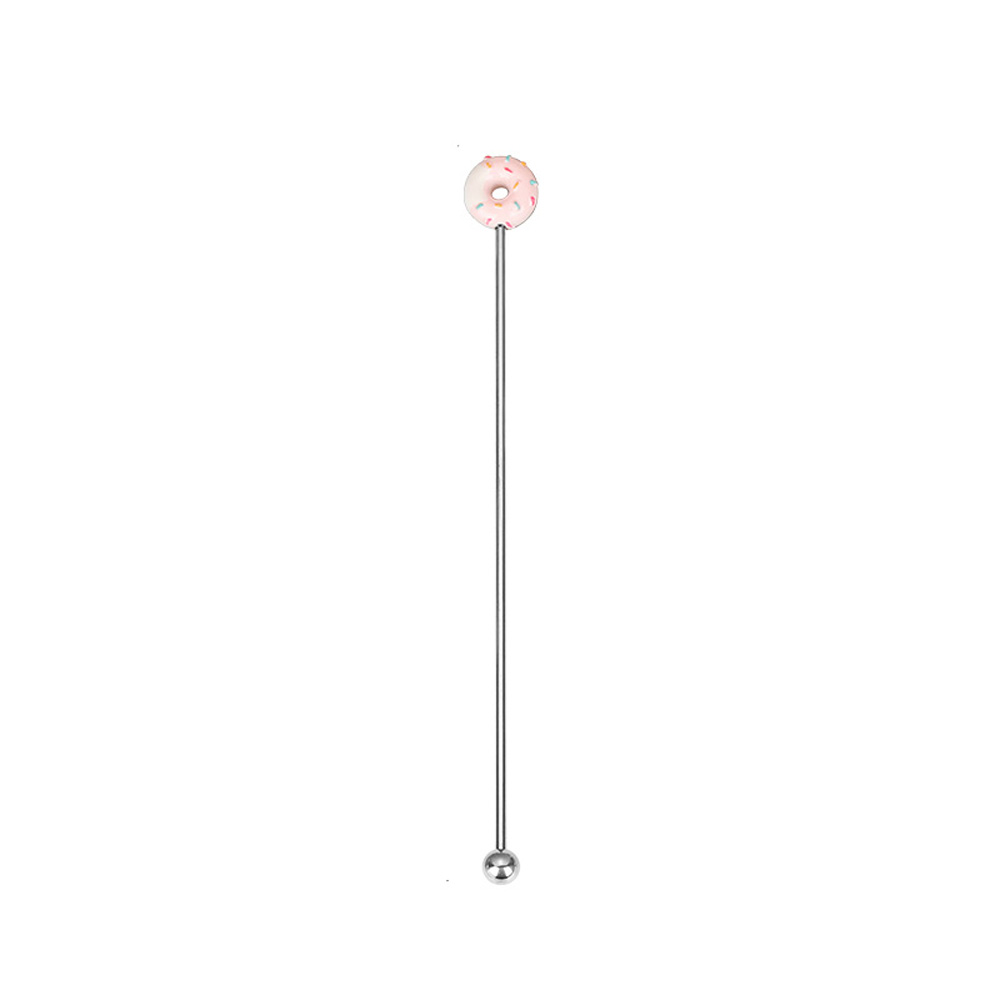 Stainless Steel Cute Juice Stirrer Agitator Swizzle Stick Stirring ...