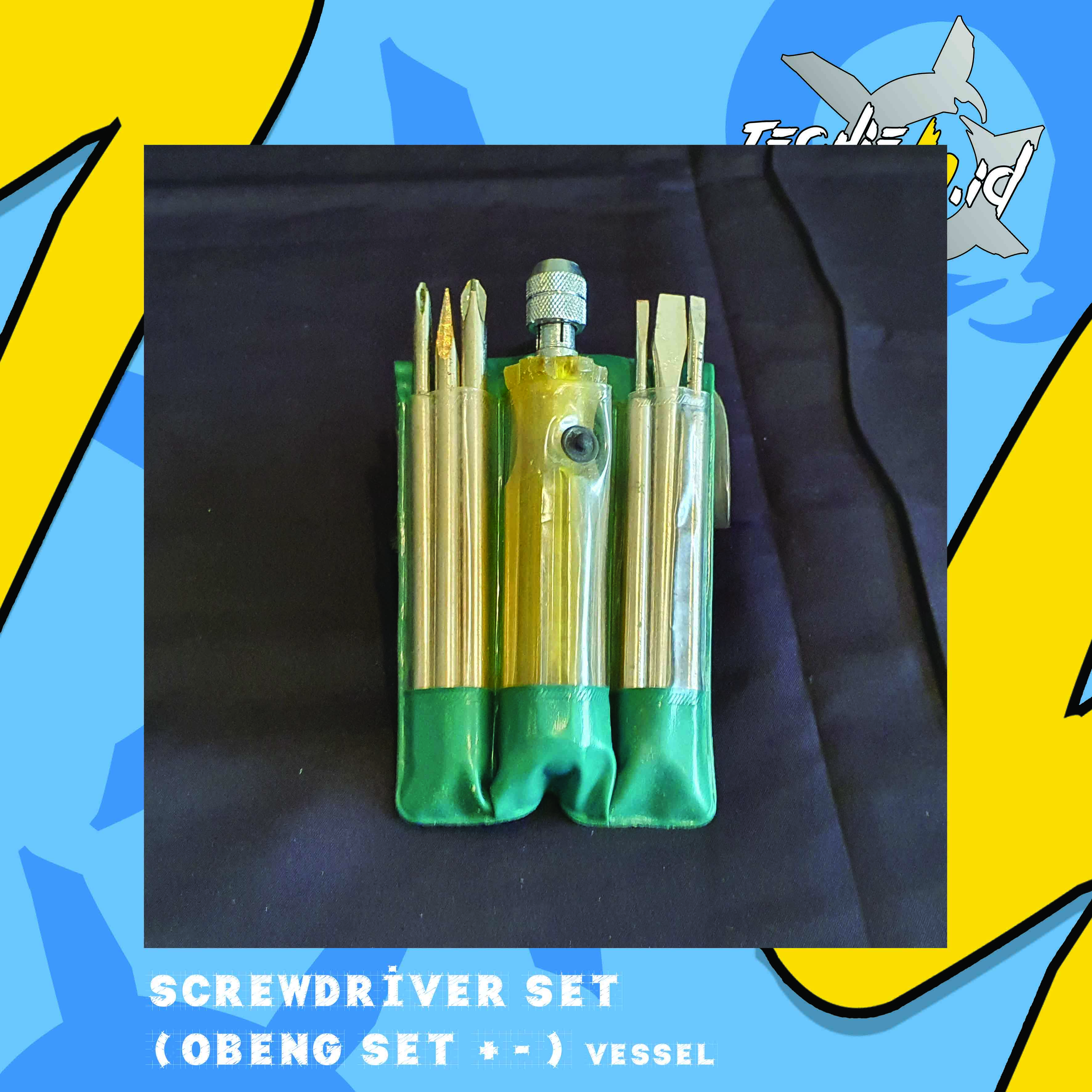 Screwdriver Set (Obeng Set + -) Vessel | Lazada Indonesia