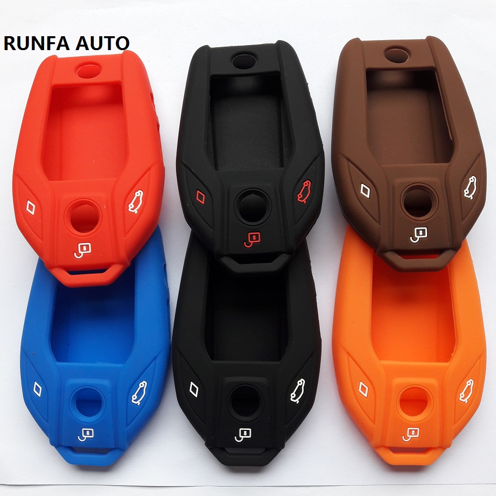 【VA VA VOOM】RUNFA AUTO Rubber Protector Silicone Key For BMW I12 G12 ...