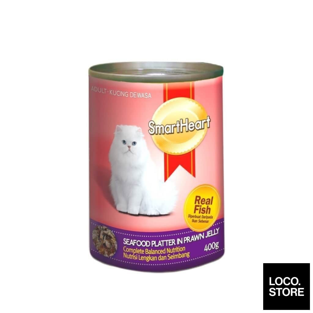 Smart Heart Cat Canned Food Seafood 400g | Lazada