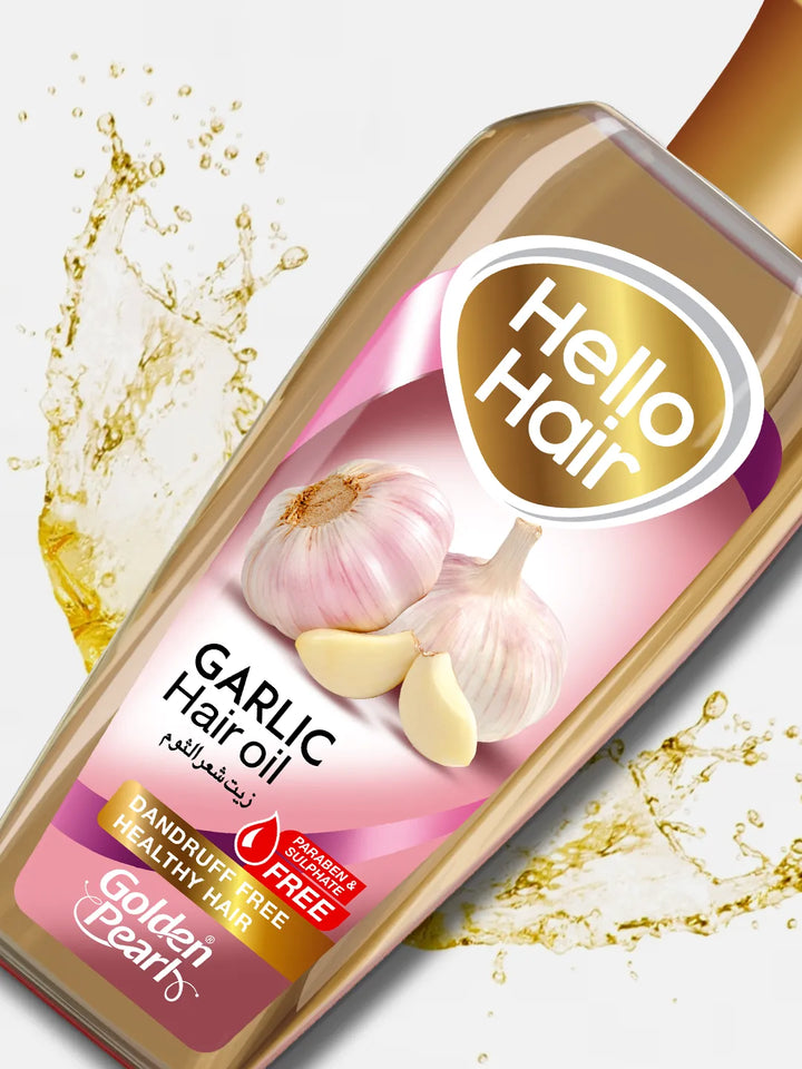 Hello And Hair Garlic Hair Oil 200ML | Daraz.pk