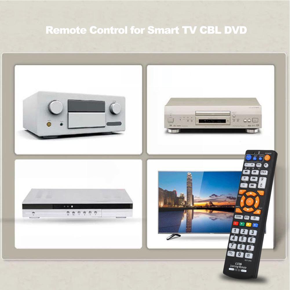 42-Key L336 Learning Remote Control Smart Ir Tv Remote Control For Tv ...