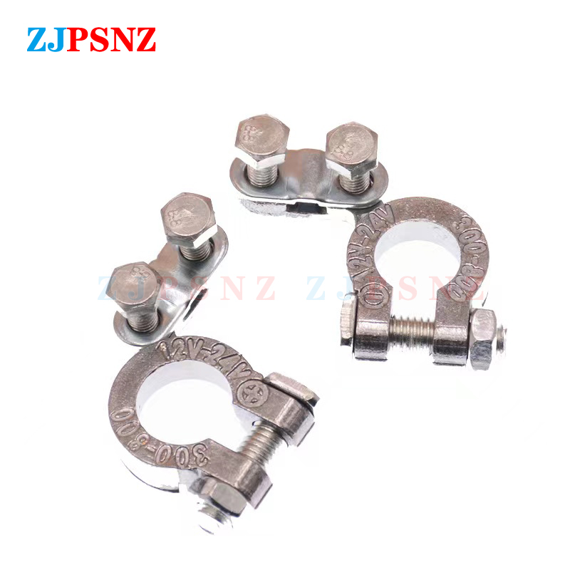 2pcs Car Terminal Wire Cable Clamp Quick Post Terminal Positive ...