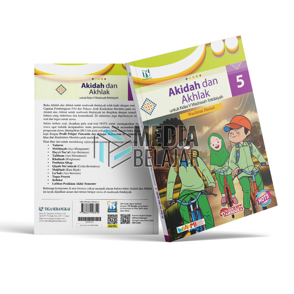 Buku Kelas 5 SD/MI Madrasah Ibtidaiyah Kurikulum Merdeka Aqila Tiga Serangkai Revisi Terbaru ...