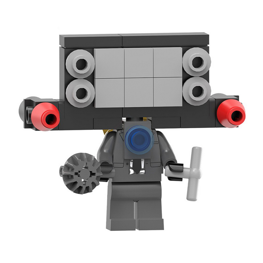 Skibidi Toilet Building Blocks Toy Titan Cameraman Speakerman TVman ...