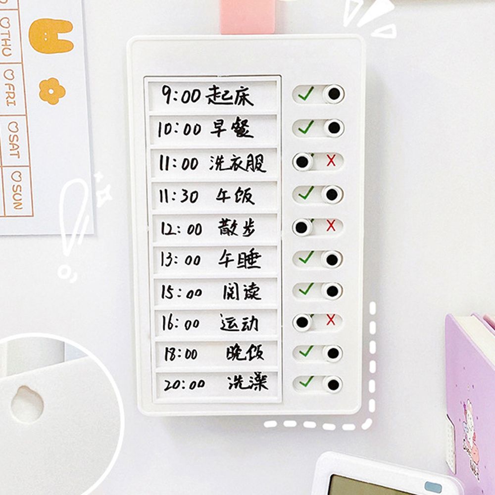Behavior Elder Care Stick-on Management Book Sticky Notes Daily Planner ...