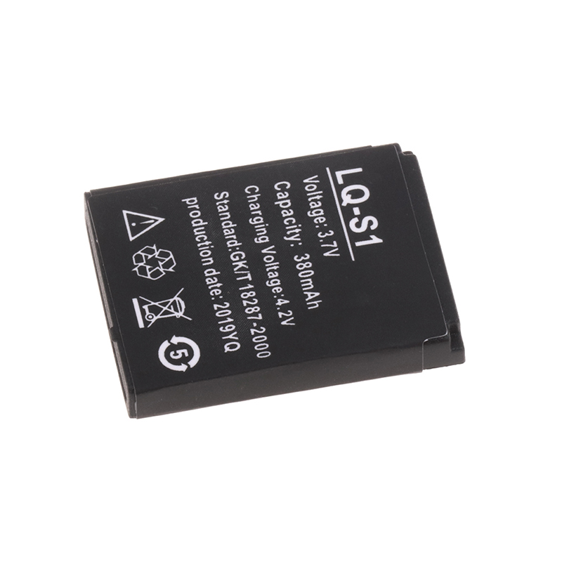 【Special offer】LQ-S1 Smart Watch Battery 3.7V 380mAh Rechargeable Li ...