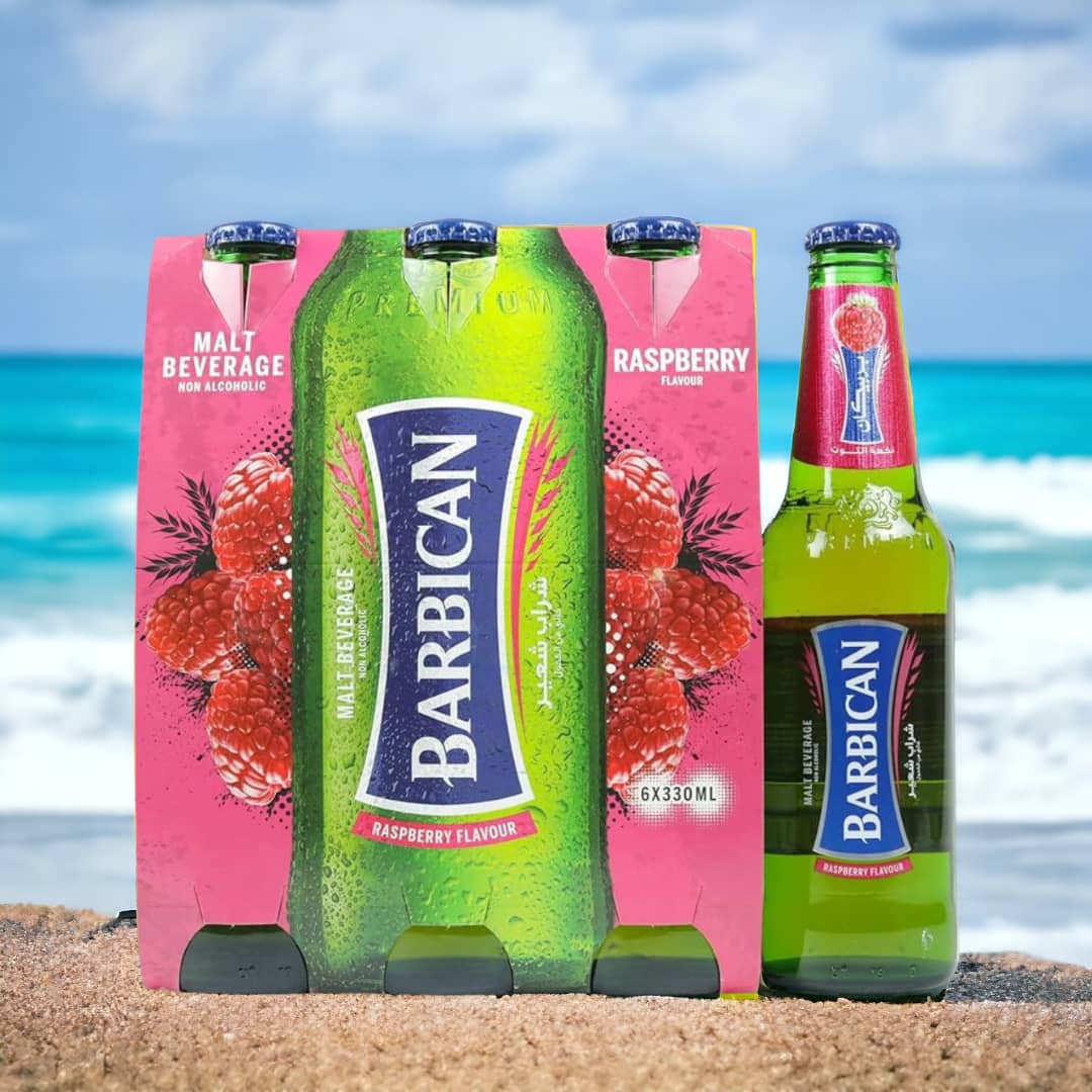 Barbican Malt Raspberry Flavor Non Alcoholic Drink 6 Bottles 330ML | Lazada