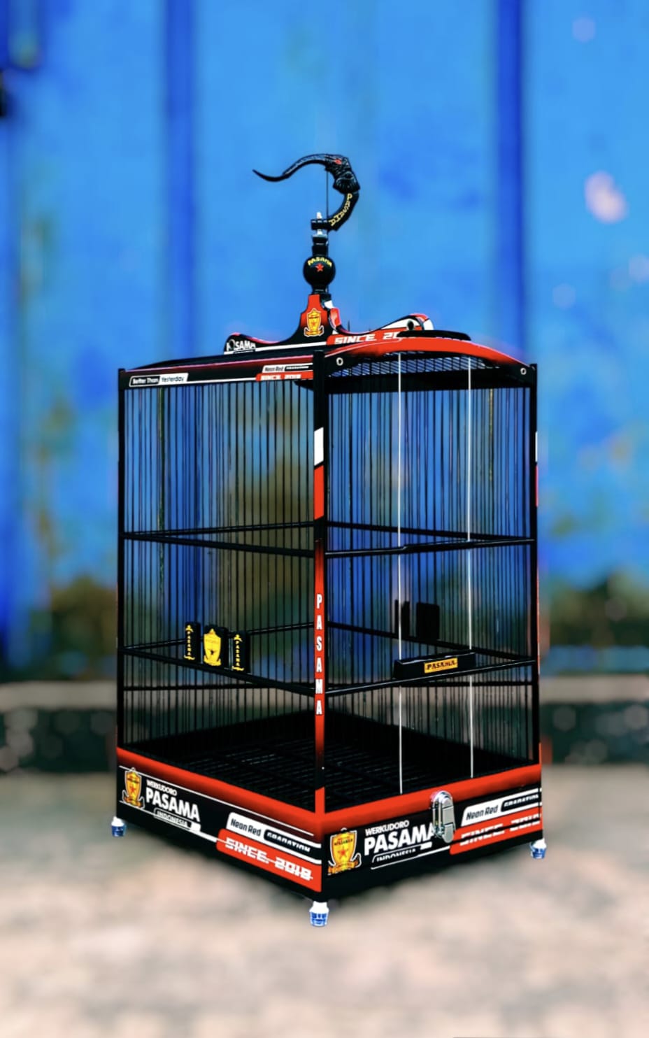 Sangkar kotak pasama no 2 decal ruji fiber klem koper | Lazada Indonesia