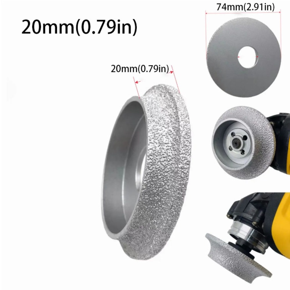 Durable Construction Round Shape Emery Grinding Wheel Arbor Hole French ...