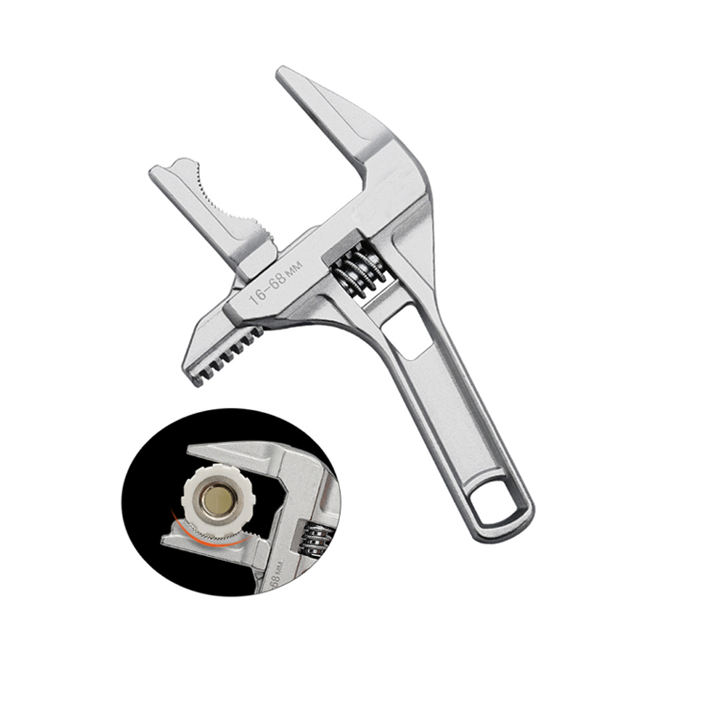 【Bunyad Traders】Large Openings Mini Adjustable Spanner Short Handle ...