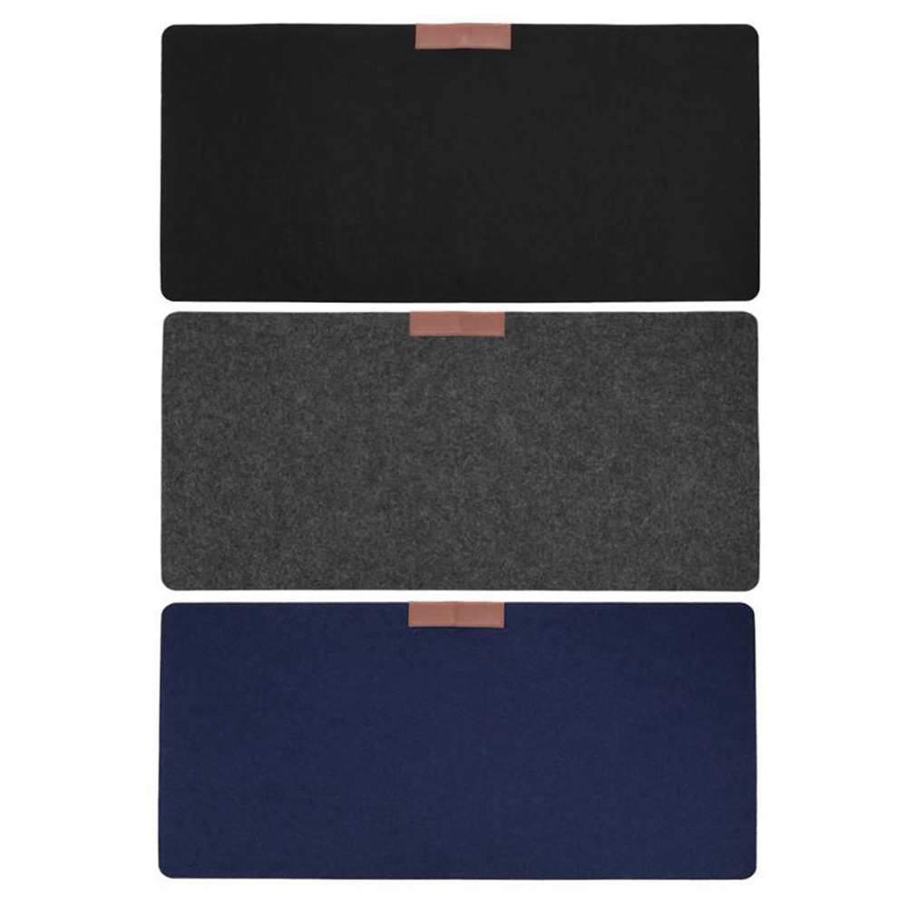 Colorful Wool Felt Large Office Table Mouse Pad Desk Mat Keyboard Mice ...