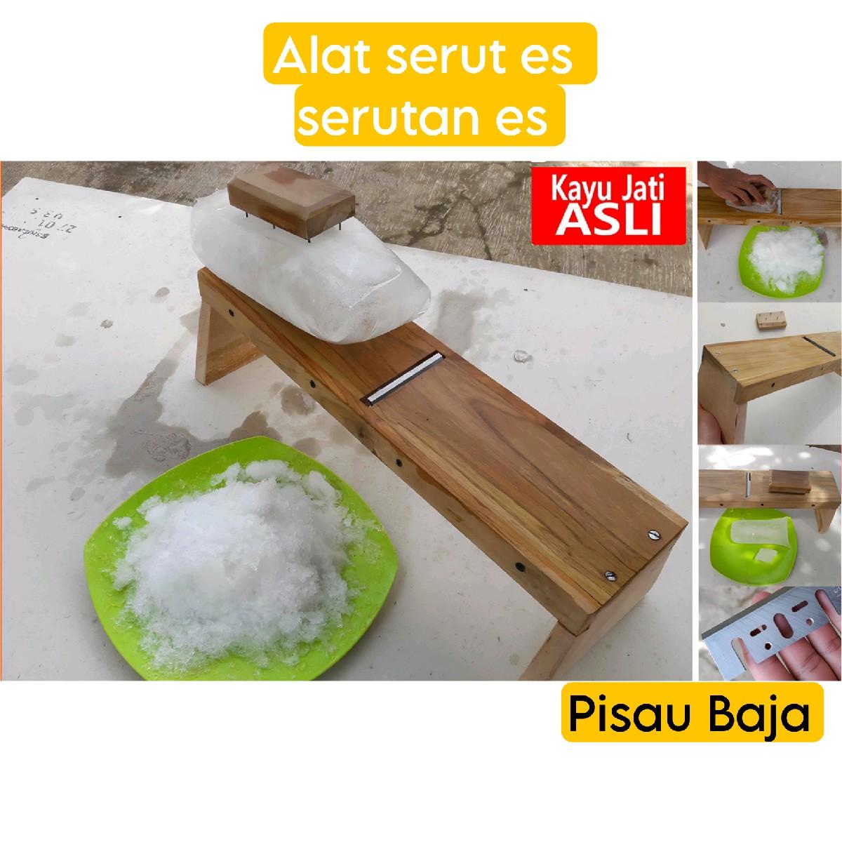 LOKAL Alat serut es serutan es batu es kepal milo manual pisau baja ...