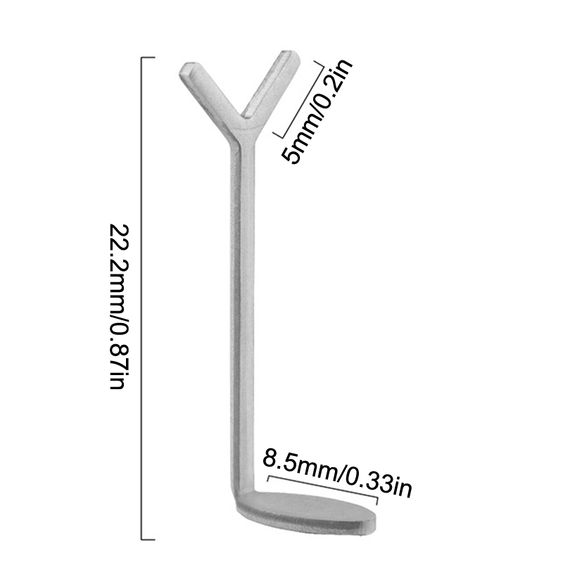 Y-shaped Nail Magnet Stick Wire Tools For Creating Heart & Ingot Shapes ...