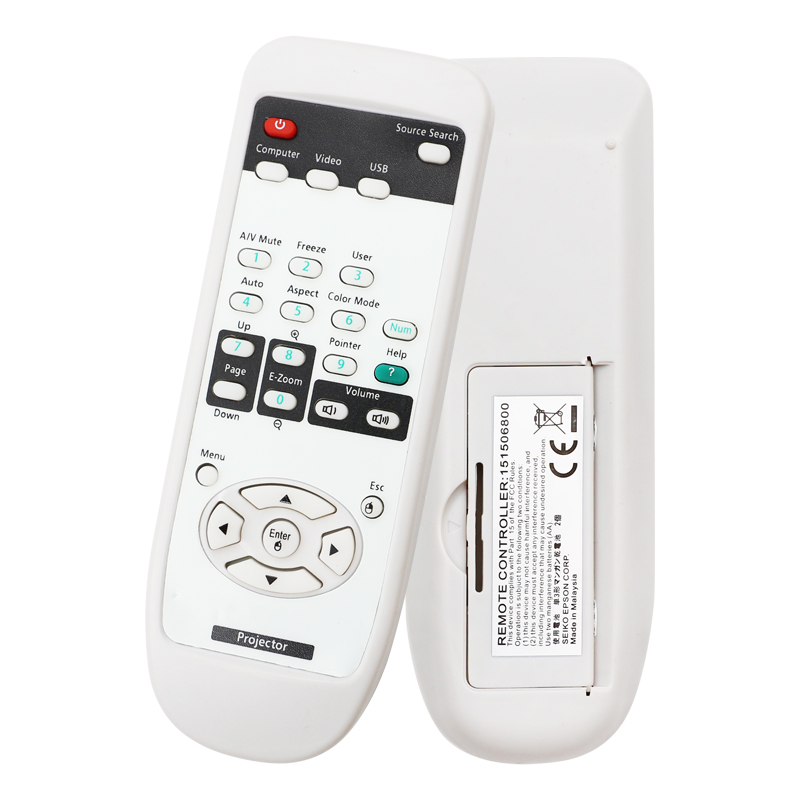 Mingfulai For Epson Projector Remote Control -830 835 822 -760 720c ...