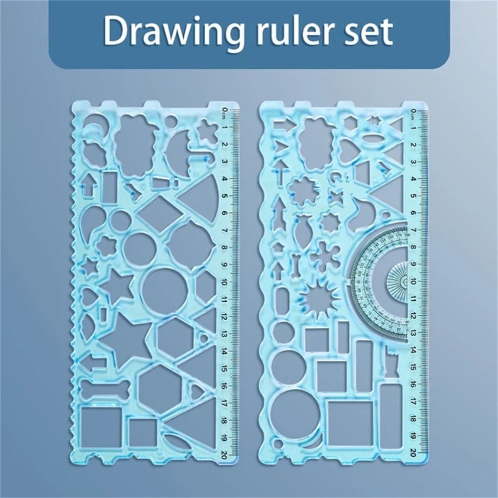 Architecture Multifunctional Geometric Ruler Drawing Rulers Measuring ...
