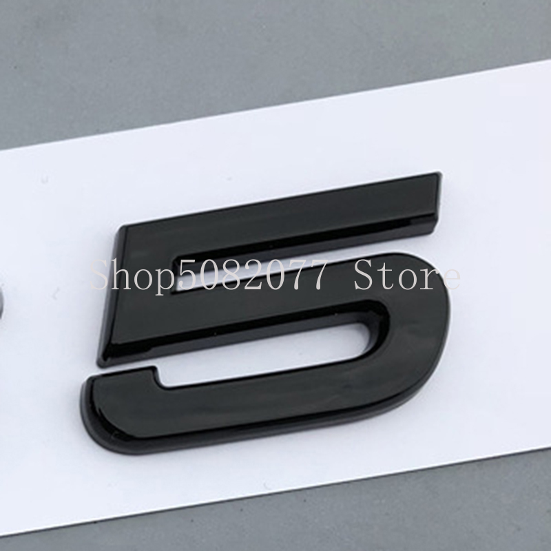 NEW 【Too much love!】Letter Number Emblem For Audi S R S3 S4 S5 S6 S7 S8 ...