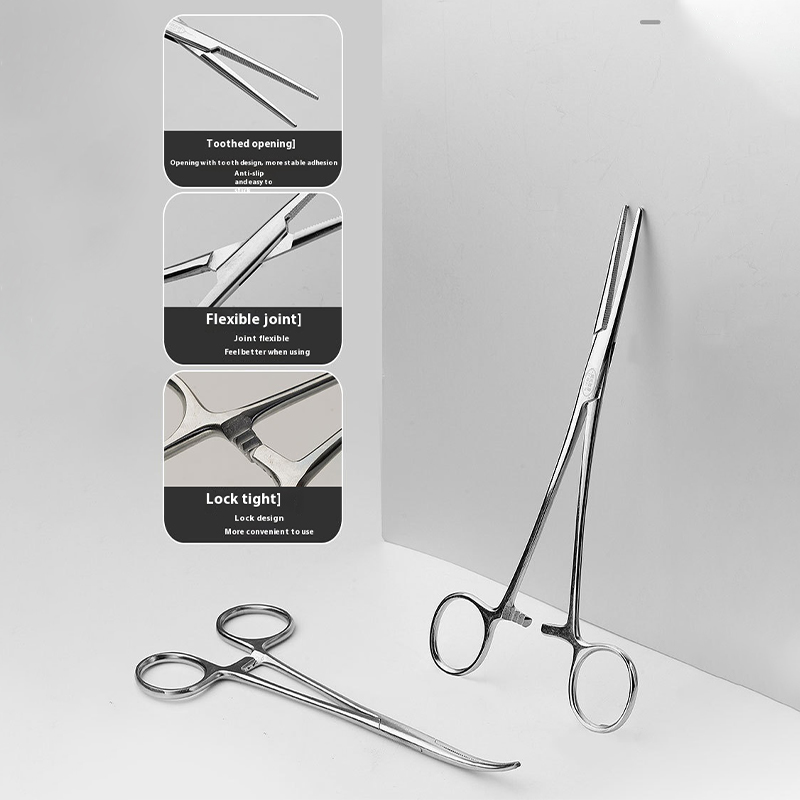 【Premium Quality】 JUSTLANG Medical Hemostatic Forceps Stainless Steel ...