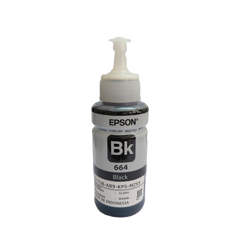 EPSON T664 ALL COLOR ORIGINAL REFILL INK (NO BOX) for L110, L120, L210 ...