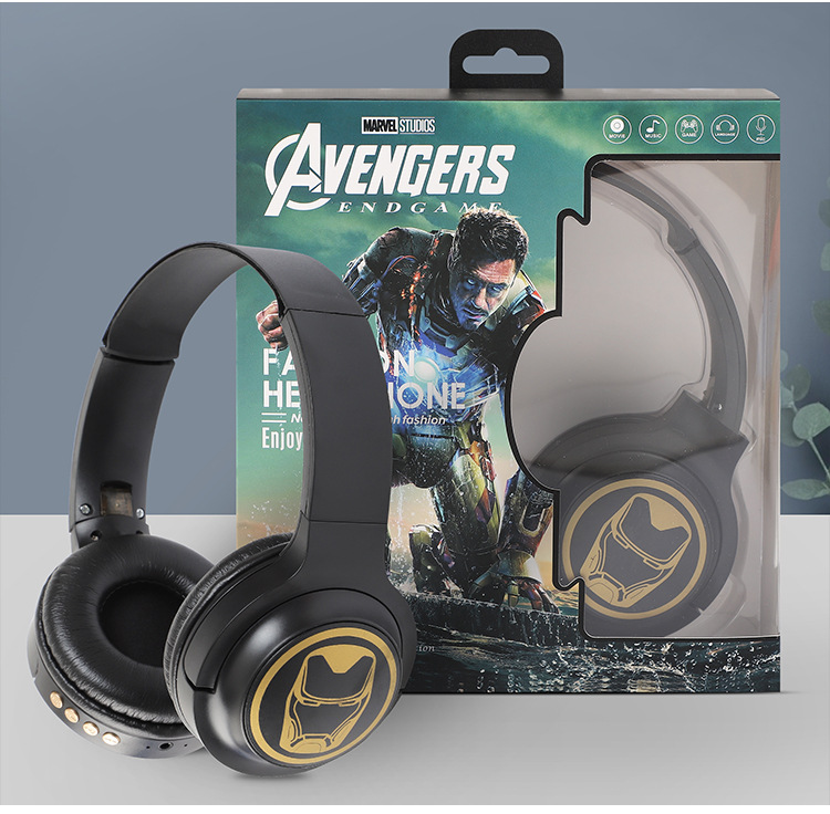 Avengers & Demon Slayer Bluetooth Headphone Wireless Earphone Headset ...