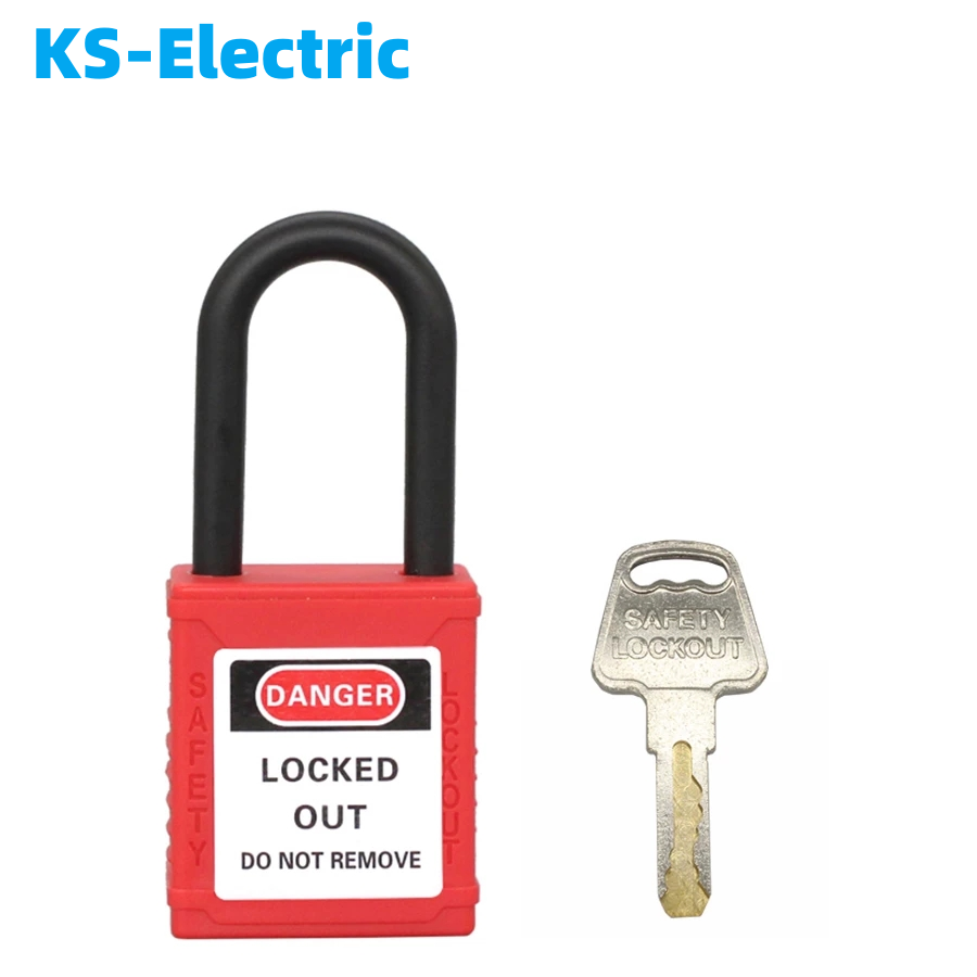 Ks Engineering Plastic Insulation Padlock 25mm 38mm 76mm Safety Lockout ...