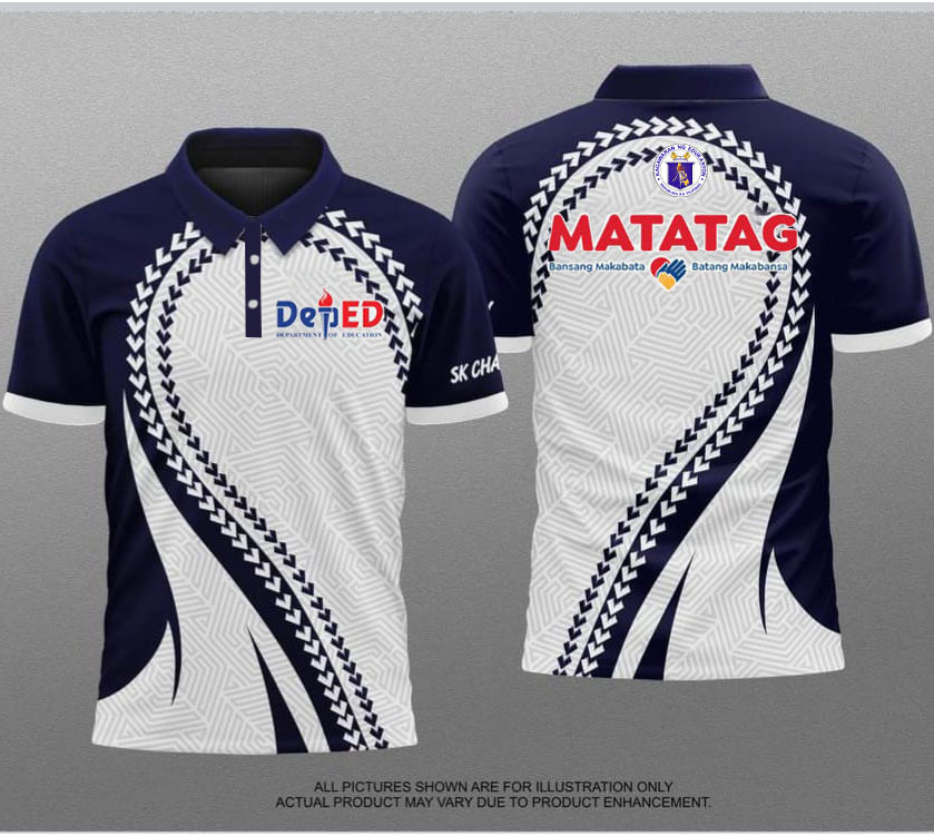 DEPED MATATAG POLO UNIFORM SUBLIMATION POLO-Shirt FOR Men AND WOMEN ...