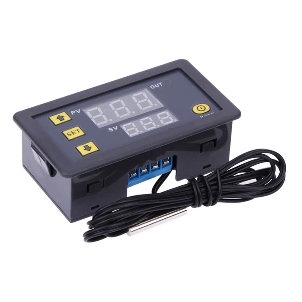 W3230 12V 24V AC110-220V Line Probe 20A Digital Temperature Control LED ...