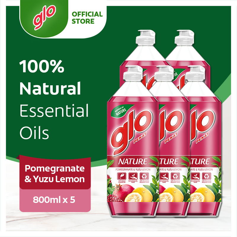 Glo Nature Aloe Vera /Pomegranate & Yuzu /Apple & Grapefruit ...