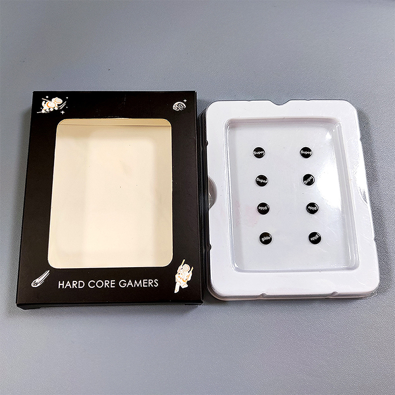 1 Pack Glass Mouse Skates DIY Universal Dots Mouse Feet Pads Sticker ...