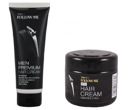 Follow Me Men Hair Cream 240ml/ Premium Hair Cream 200g | Lazada Singapore