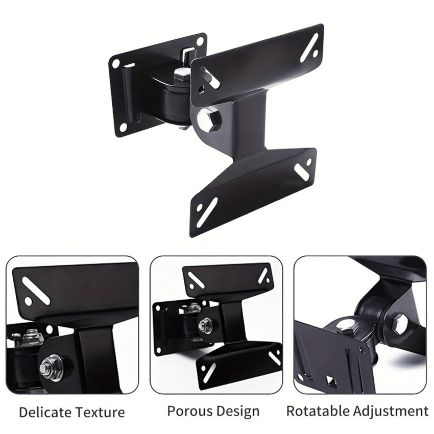 Universal Adjustable TV Wall Mount Bracket Flat Panel 180 Degree ...