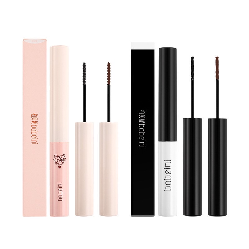 พร้อมส่งในไทยbobeiniมาสคาร่าจิ๋ว3D กันน้ำ ปัดแล้วขนตายาว งอน เด้ง กัน ...