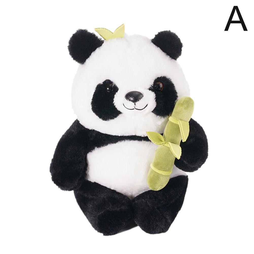 25cm Bamboo Tube Panda Plushie Bamboo Tube Panda Plush Stuffed Gift ...