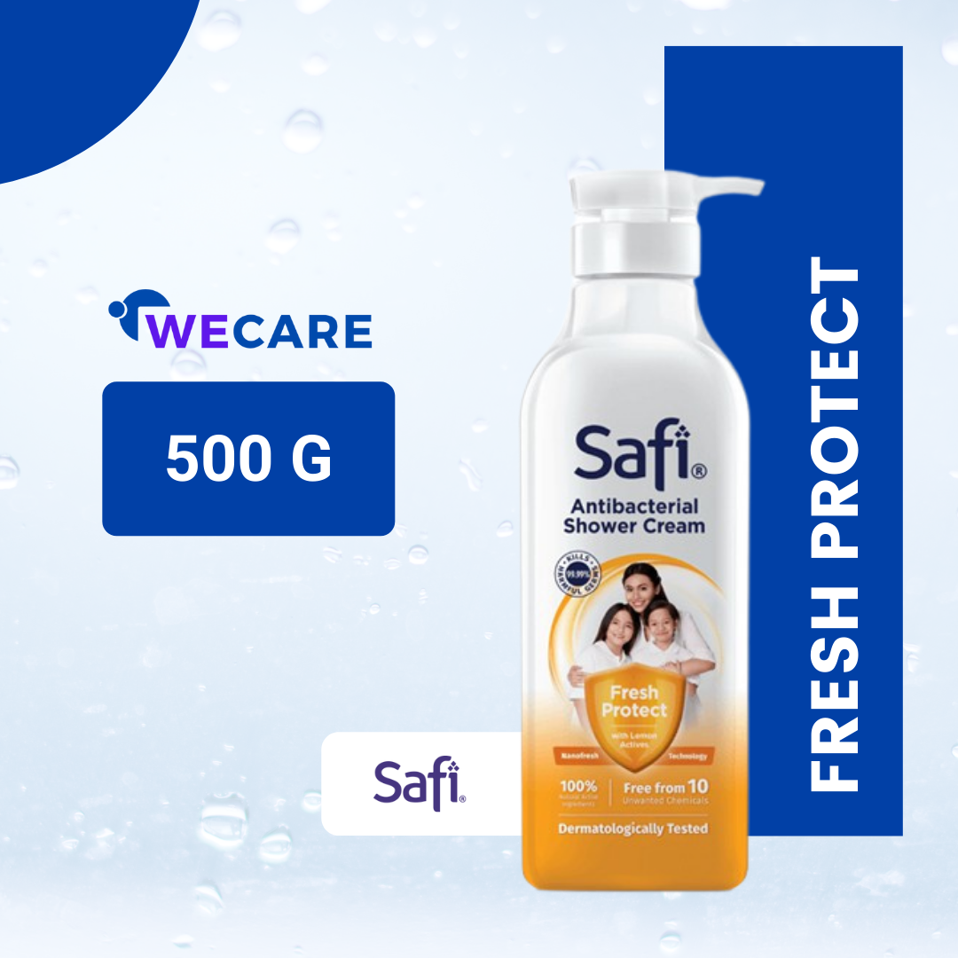 Safi Anti Bacterial Protect Shower Cream (475g) - (Fresh Protect ...