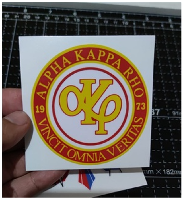 Akrho Skeptron Vinyl Sticker Laminated High Quality Waterproof Sticker ...