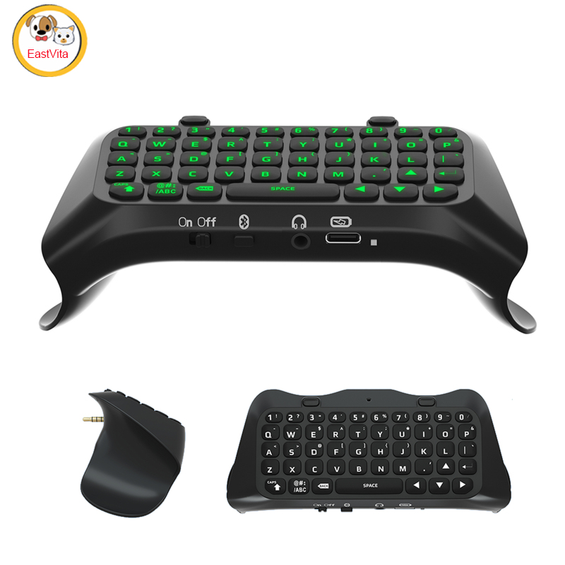 Wireless Keyboard Controller Mini Chat Pad Message Game Keyboard Keypad ...