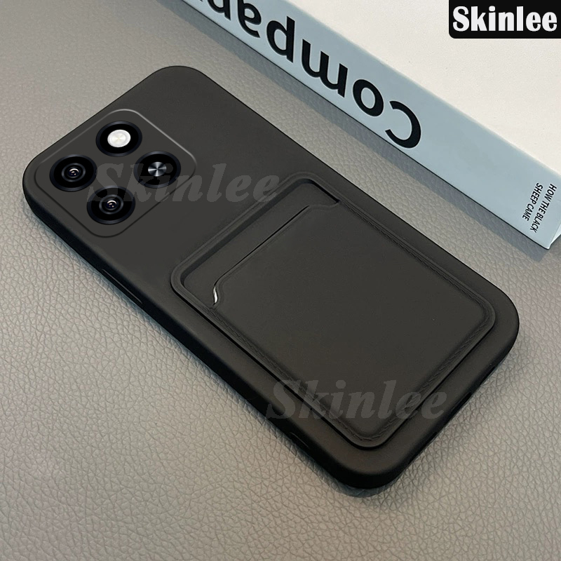 Phone case For ZTE Blade A55 A35 Back cover Card Slot Card Silica Gel ...