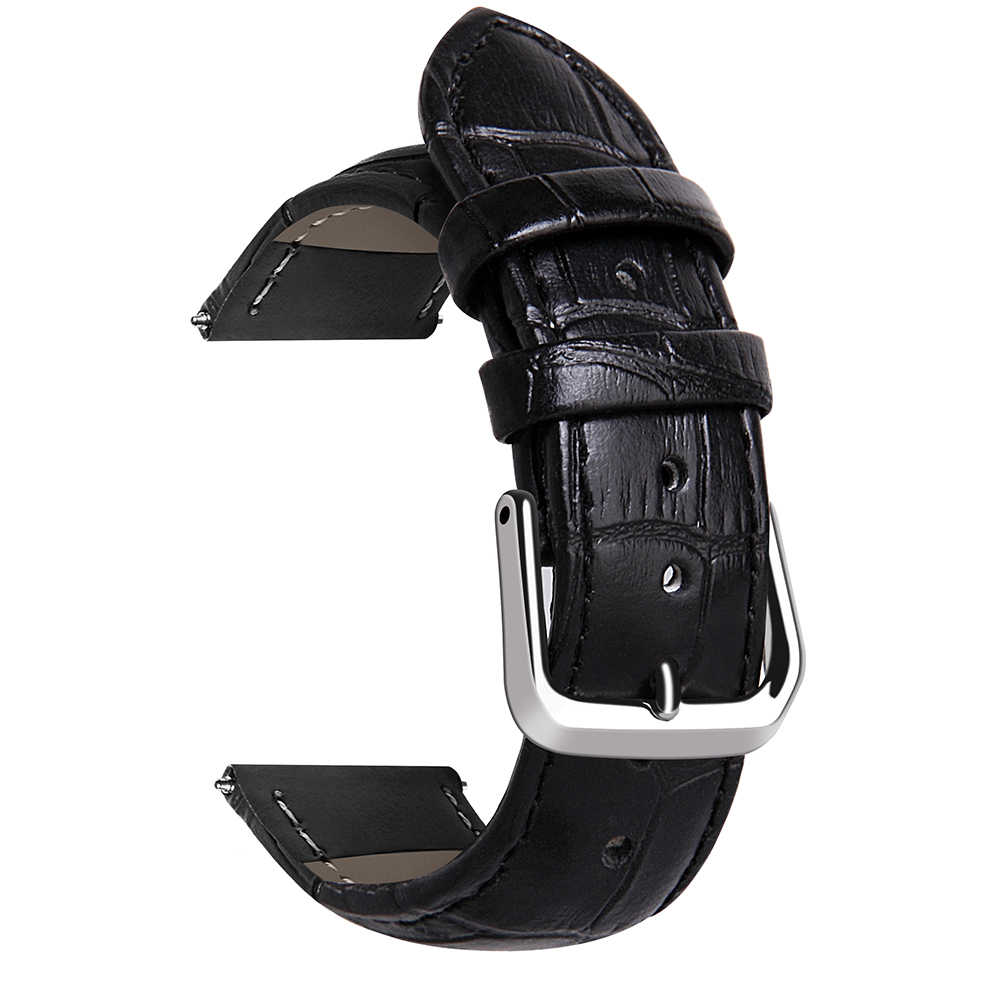 14mm 16mm 18mm 20mm 22mm 24 mm Size Strap Calfskin Watch Band Slub ...