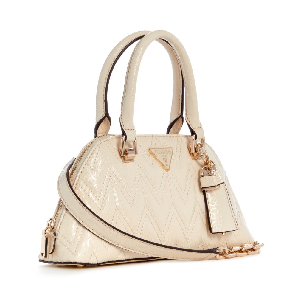 GUESS BAG GG950205 ADELARD DOME SATCHEL BEIGE - Guess Thailand - ThaiPick