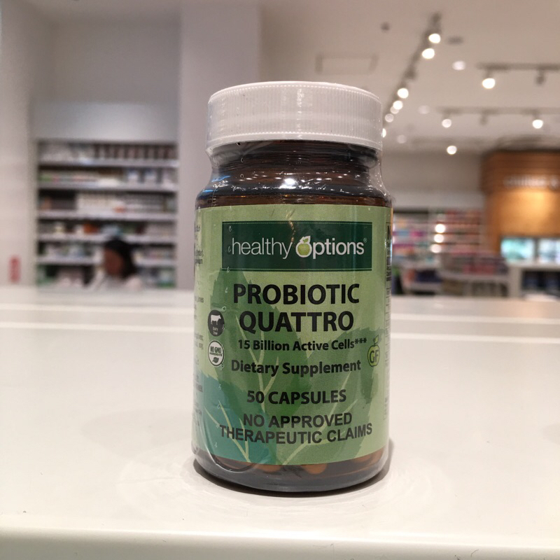 Healthy Options Probiotic Quattro 15 Billion active cells 50 ...