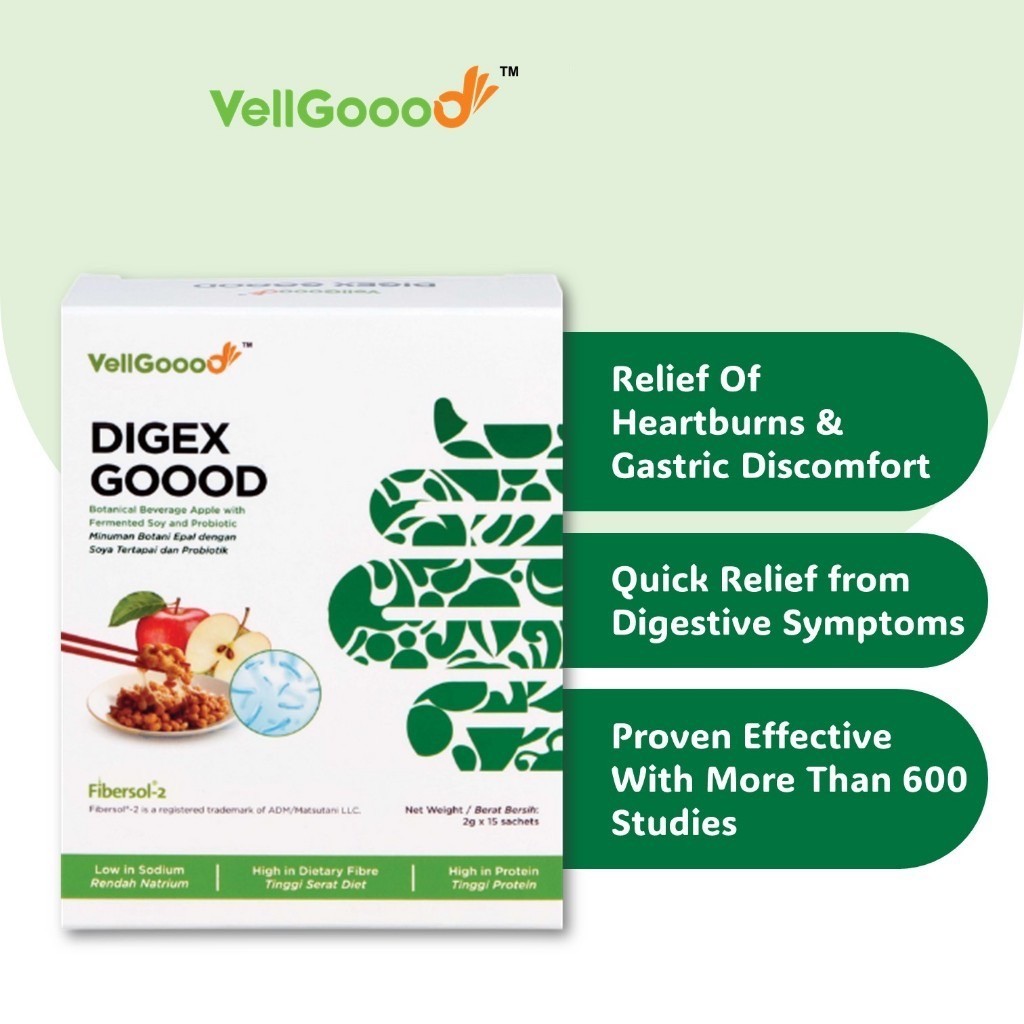 VellGood Digex Goood Probiotic Protein 2g x 15’s | Lazada