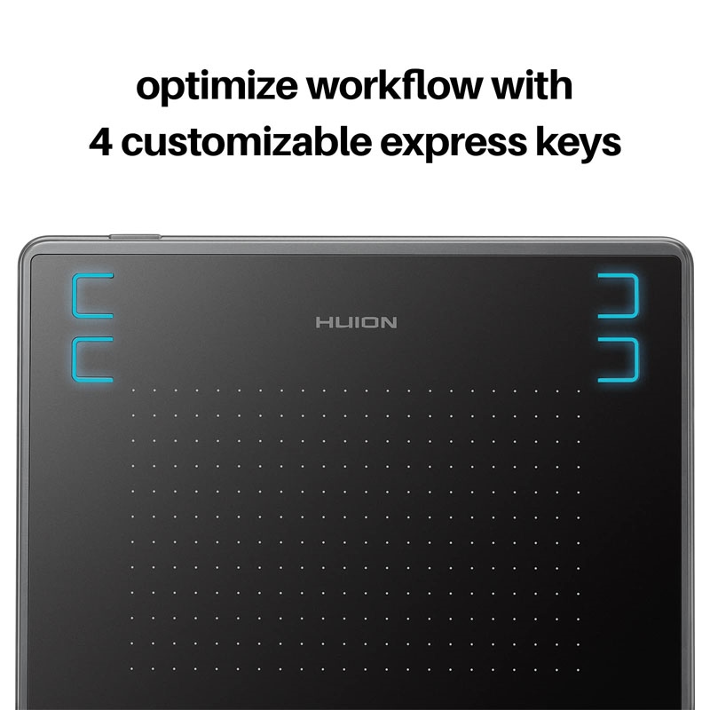 HUION H430P Digital Tablets Micro USB Signature Graphics Drawing Pen ...